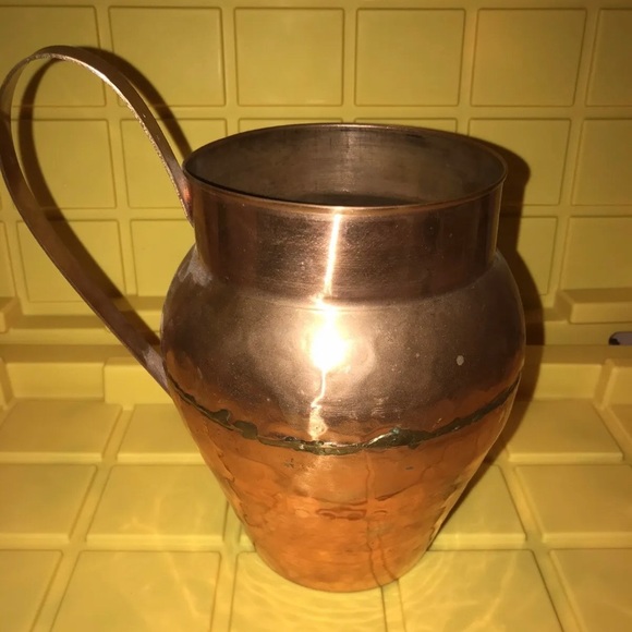 Kitchen | Hammered Copper 1 Pitcher Made In Turkey Vintage Imax | Poshmark